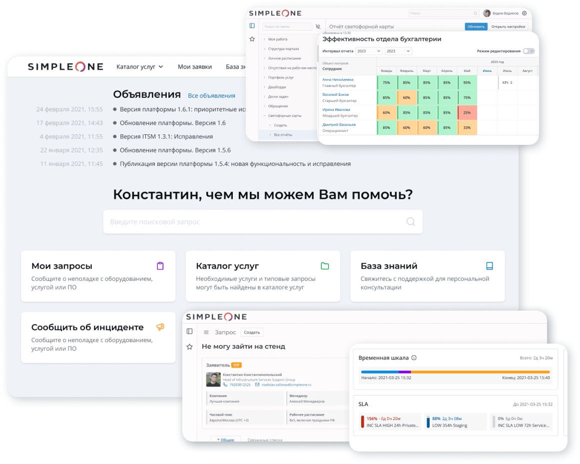 SimlpleOne Low-code platform обзор программы, отзывы, функционал, цены на pickTech